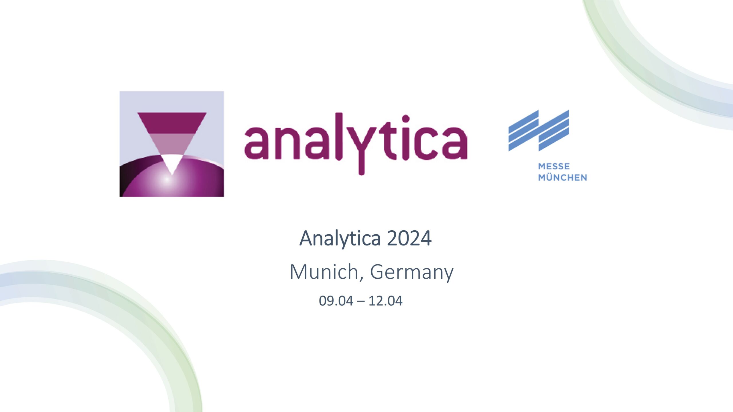 Analytica 2024_Powerpoint - DSP-Systems